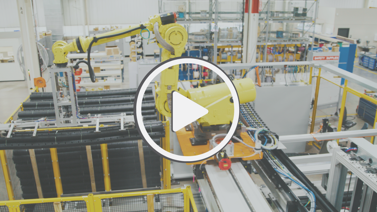 Case Studies: JR AUTOMATION DESIGNS FLEXIBLE PIPE SORTING & PALLETIZING SYSTEM